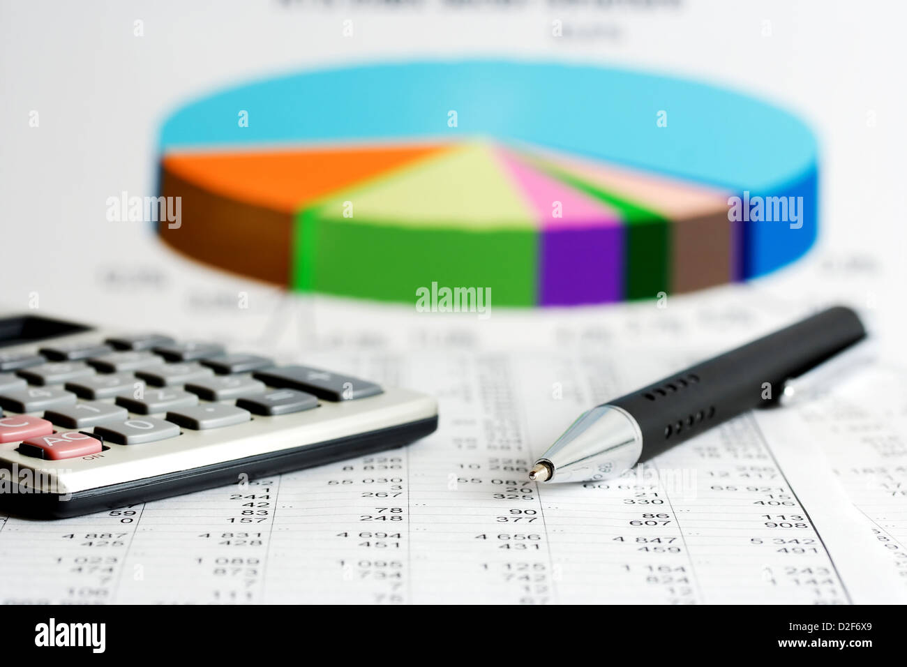 Financial graphs and charts analysis Stock Photo - Alamy