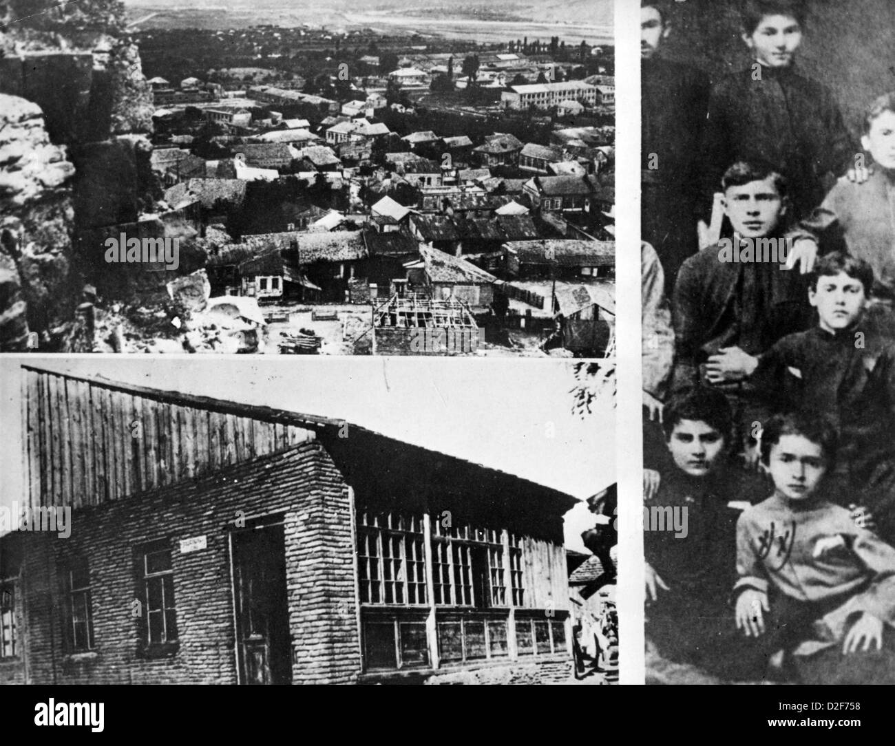 JOSEPH STALIN (1878-1953) Official photos issued in 1942 shows his home ...
