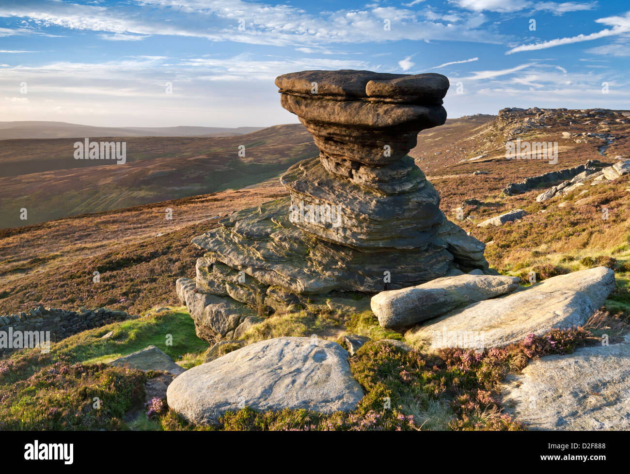 The Salt Cellar, Derwent Edge, Peak District National Park, Derbyshire ...