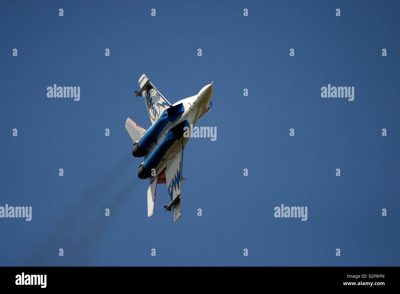 Mikoyan MiG-29 at RAF air tattoo air show Fairford UK air show air ...
