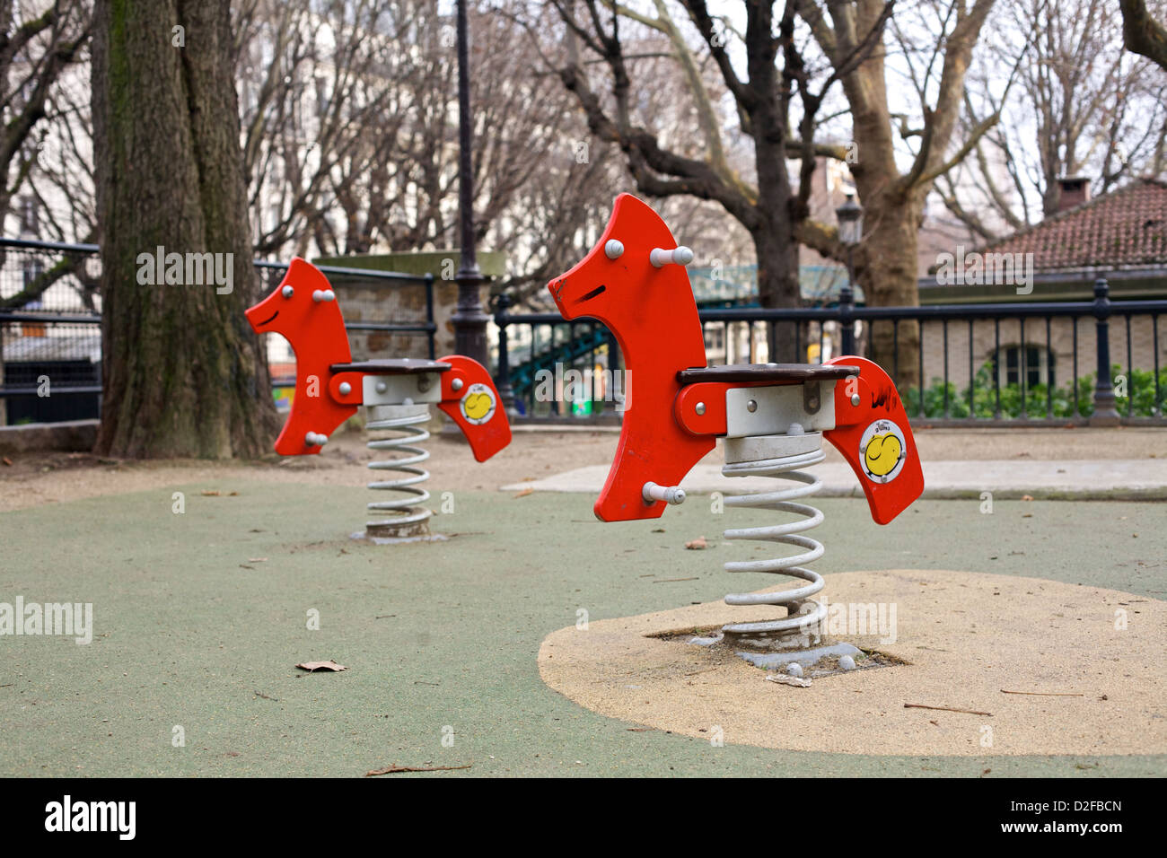 Playground in paris hi-res stock photography and images - Alamy