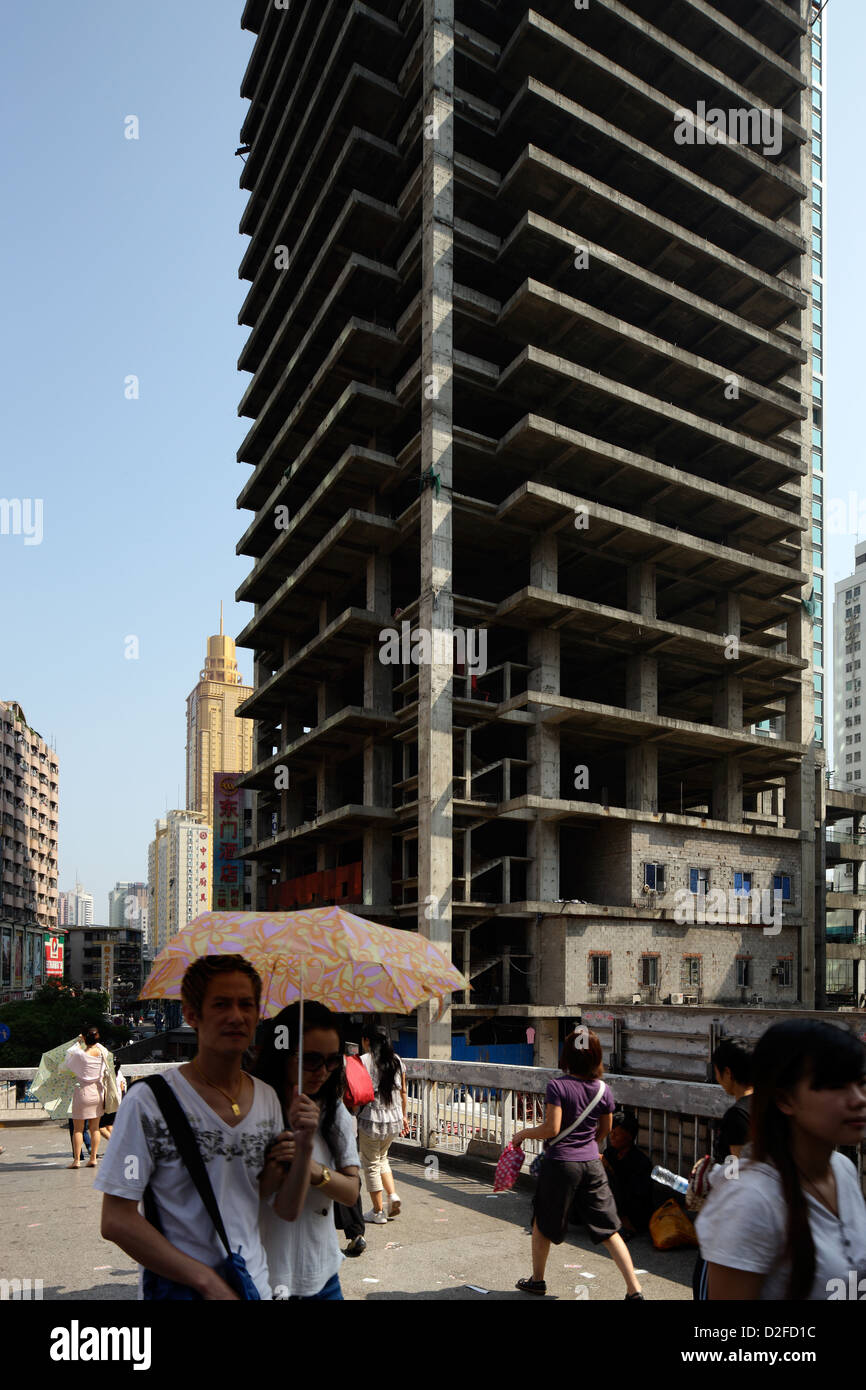 Shenzhen china high rise building shell hi-res stock photography and ...