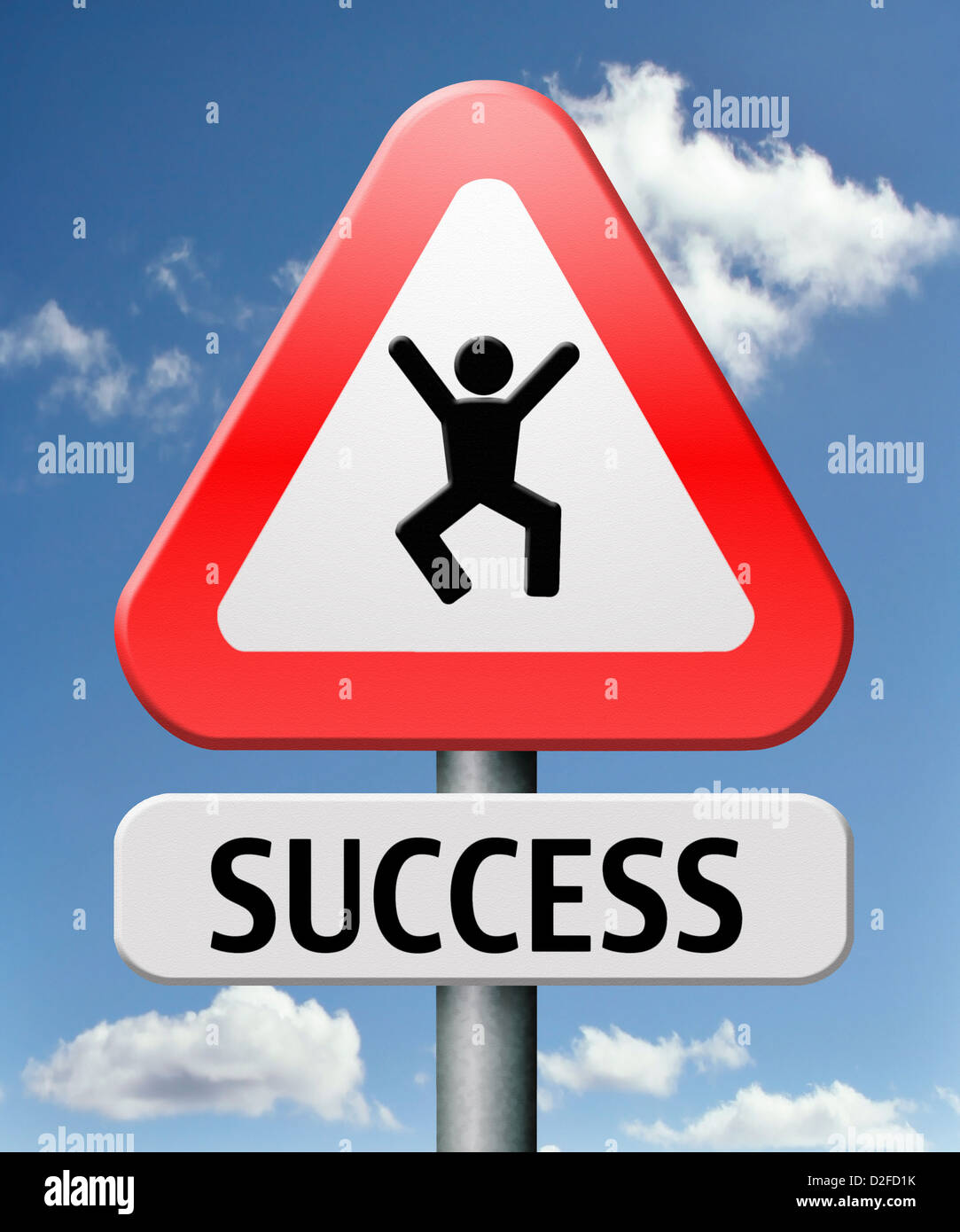 success jump of joy being happy successful and lucky achieve goals ...