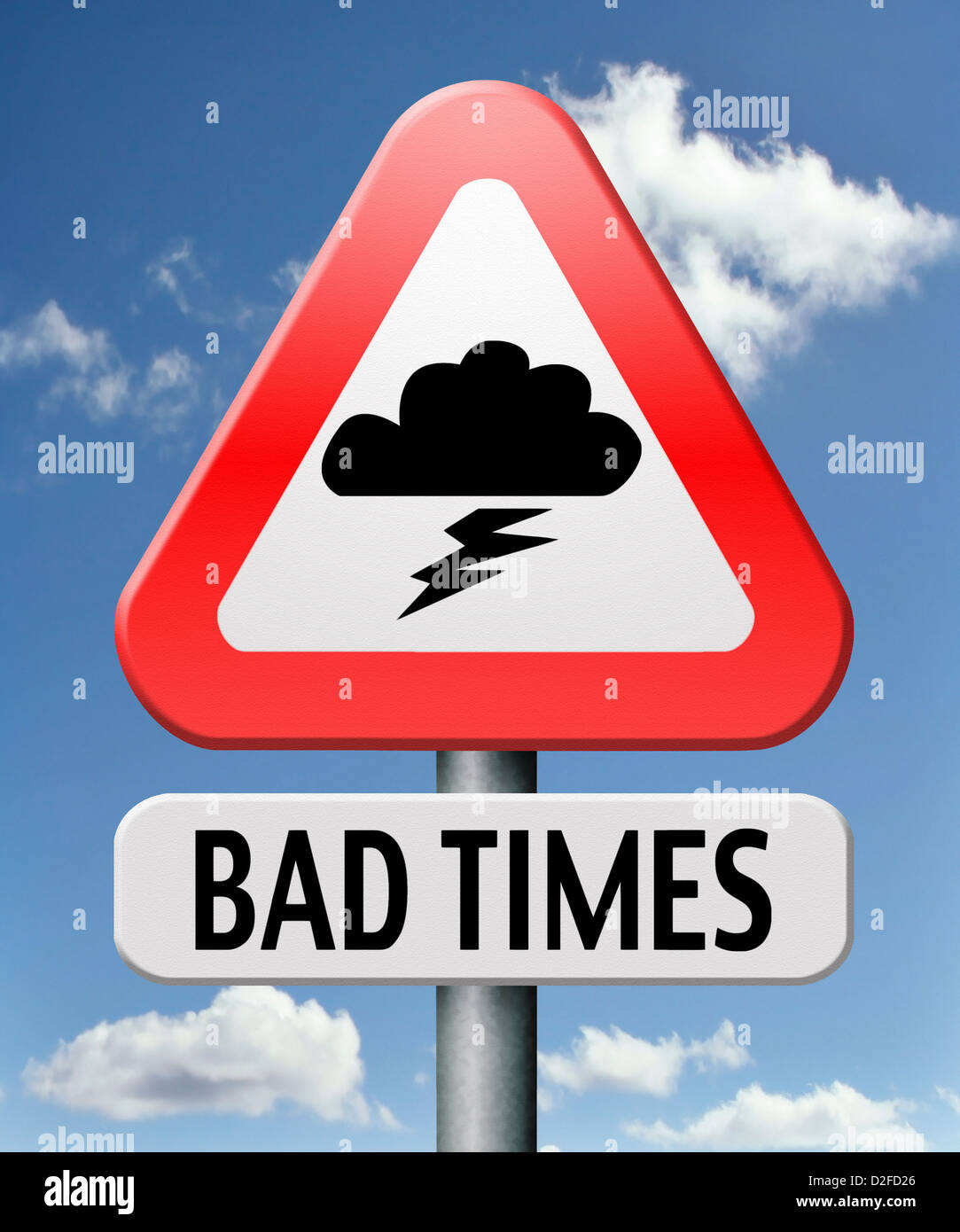bad times difficult unlucky day crisis life crisis Stock Photo - Alamy