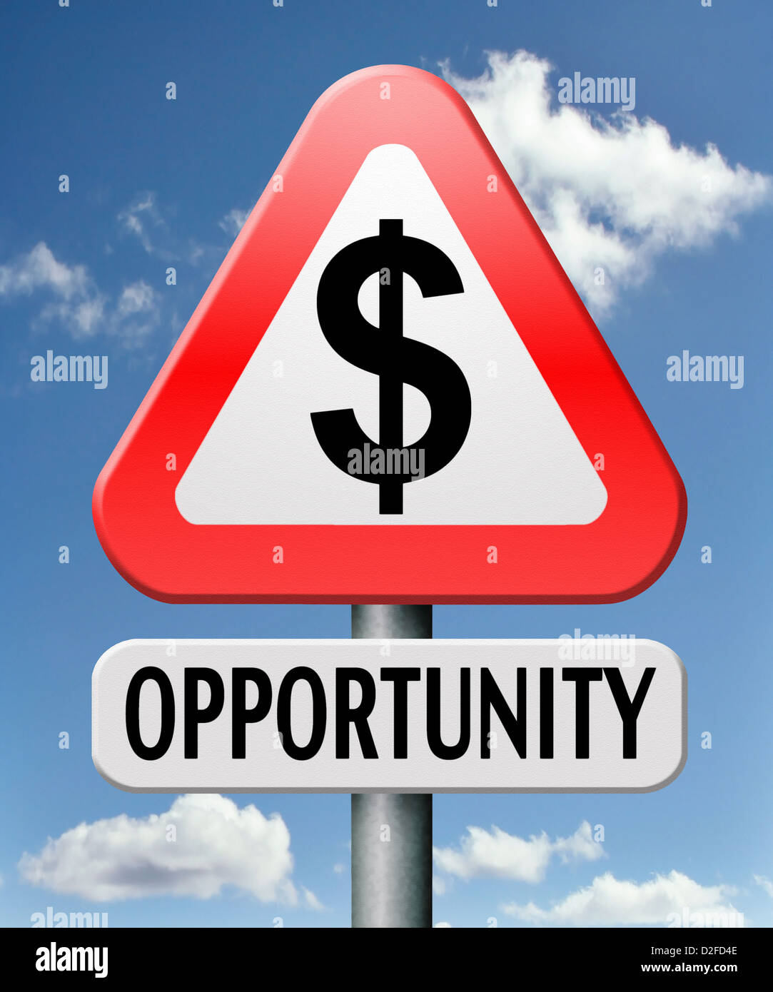 great business opportunity financial success being lucky Stock Photo ...