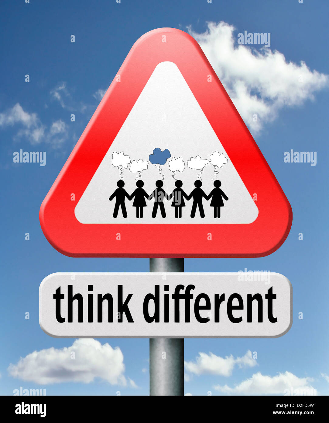 think different outside the box individual thoughts individuality and ...