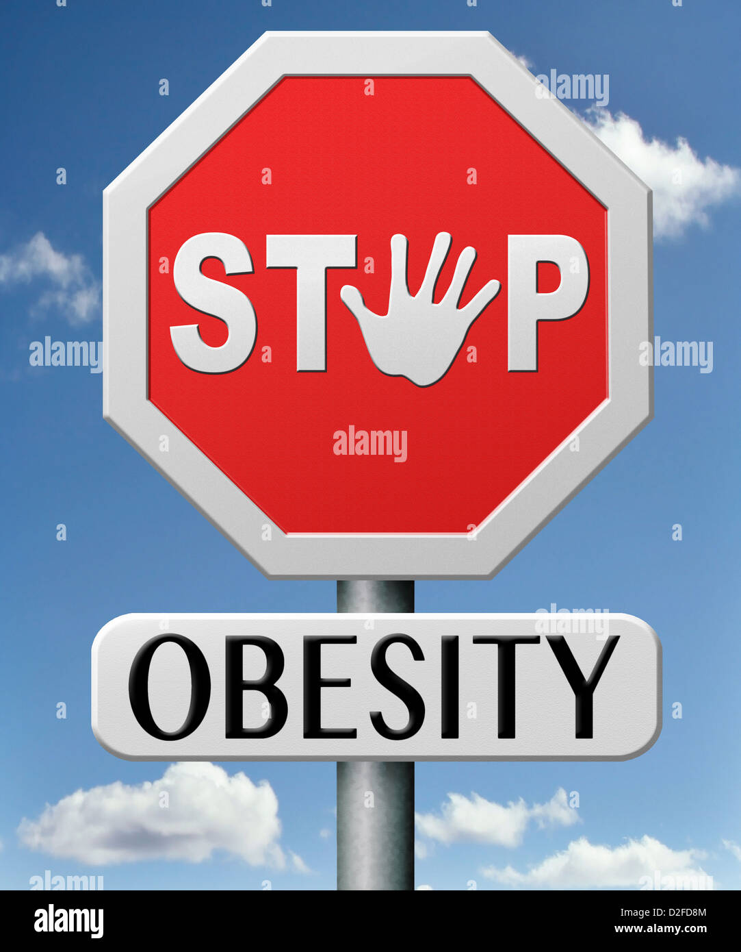 obesity prevention stop over weight start campaign with diet for obese ...