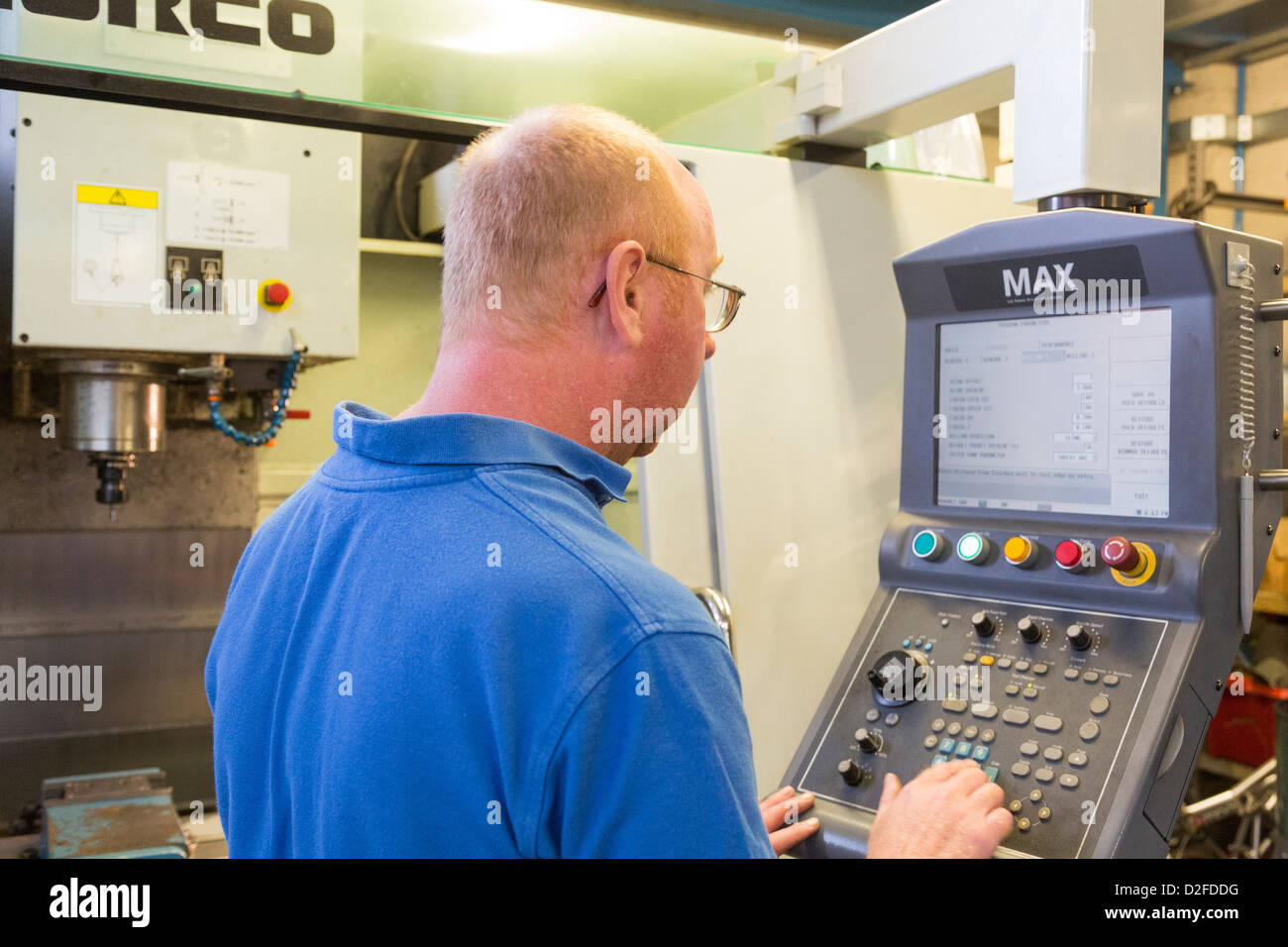 Cnc controller hi-res stock photography and images - Alamy