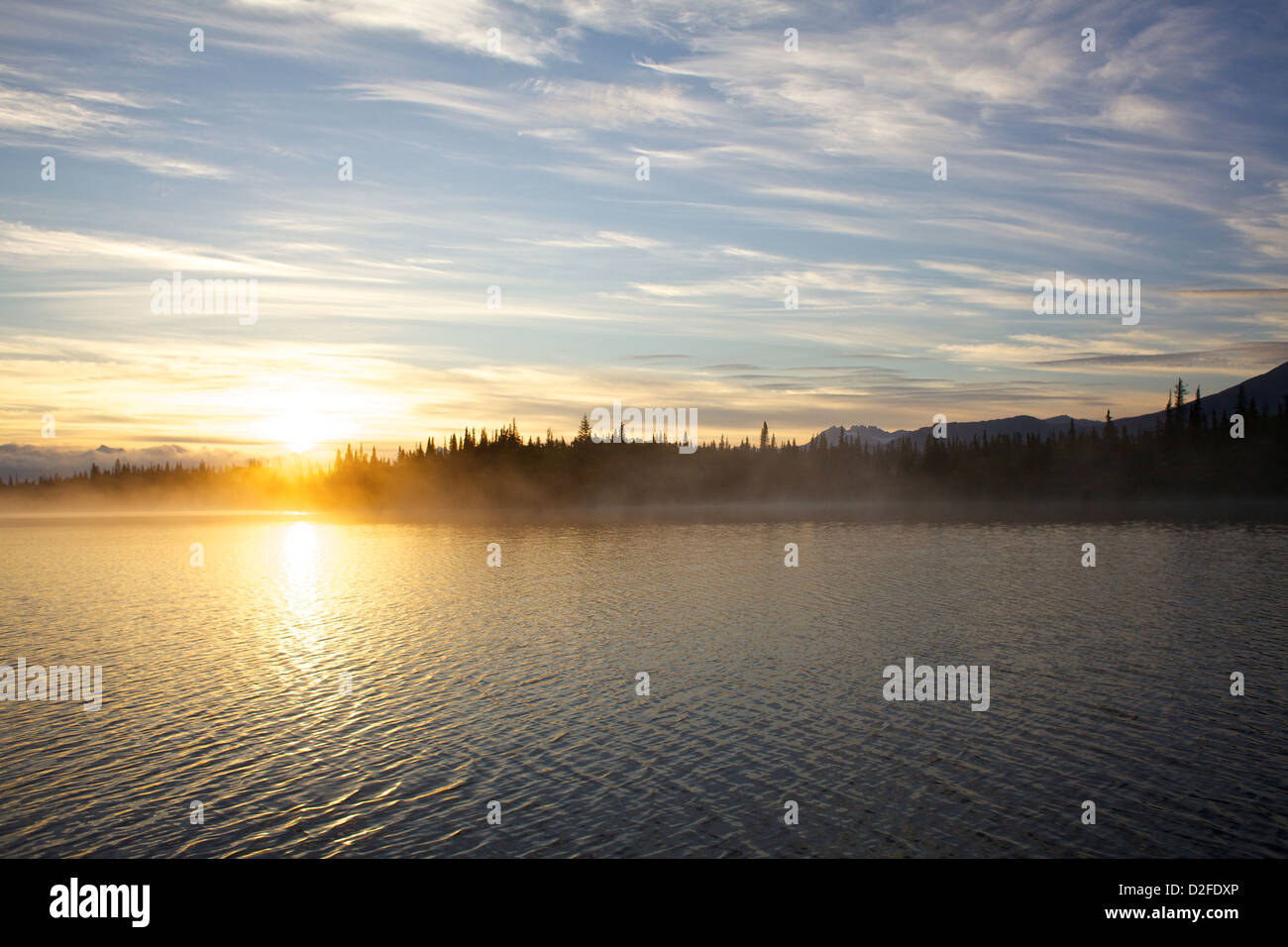 Alaska Lake Mist High Resolution Stock Photography and Images - Alamy