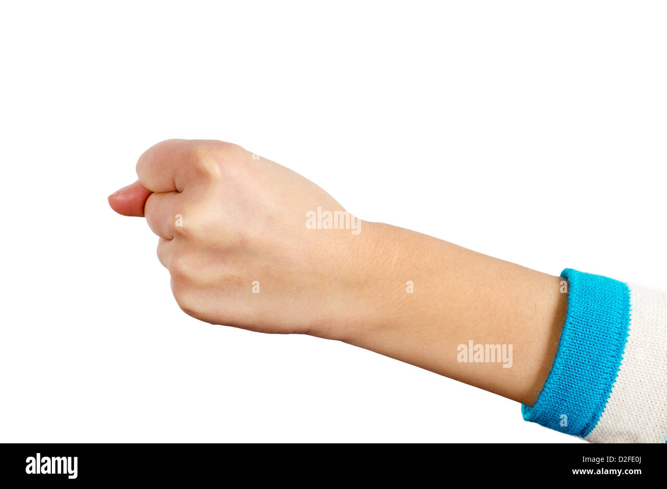 Clench ones fist hi-res stock photography and images - Alamy