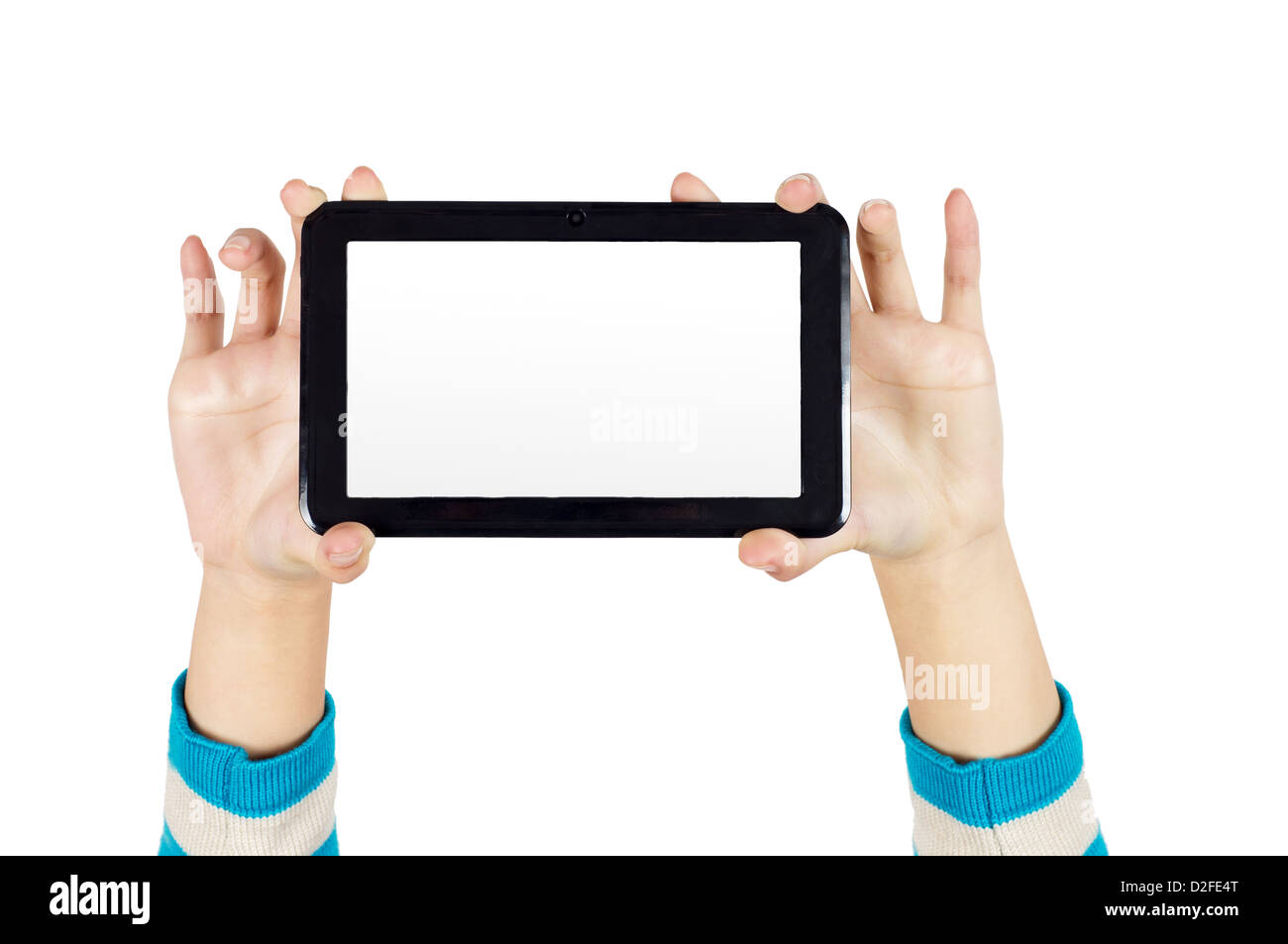 Hand tablet screen typing hi-res stock photography and images - Alamy