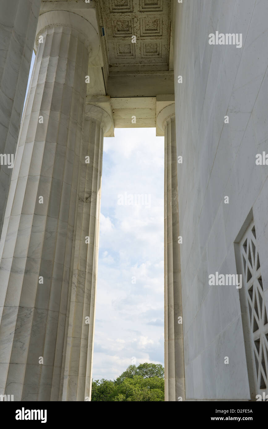 Stone Pillars Columns Stock Photo - Alamy