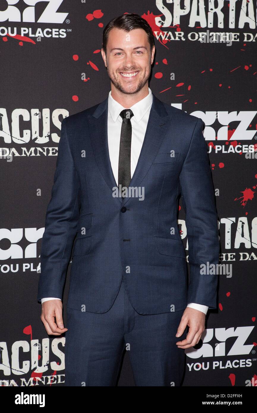 Dan Feuerriegel at arrivals for SPARTACUS: WAR OF THE DAMNED Season ...