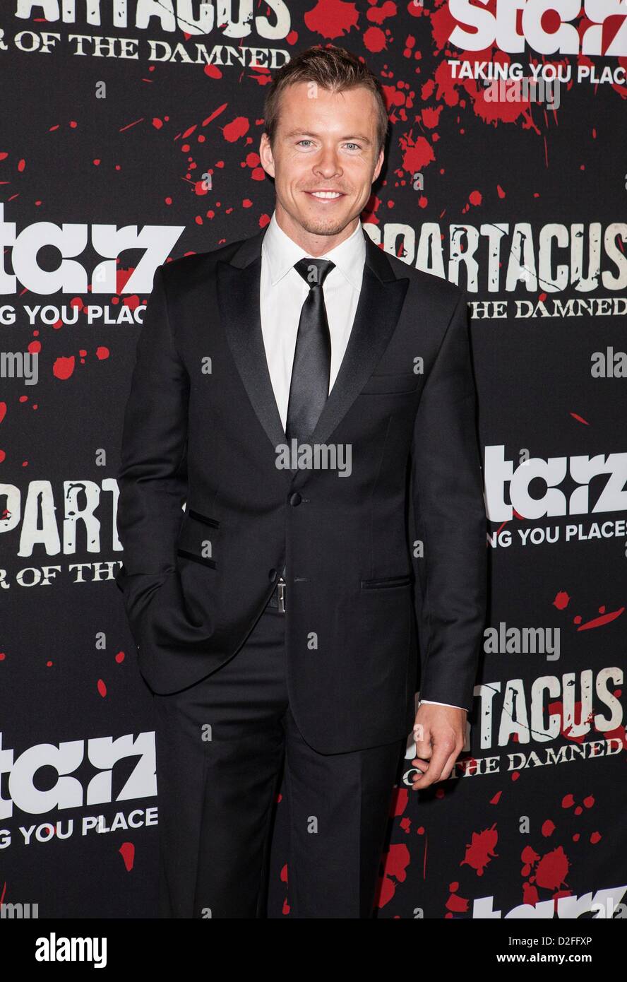Todd Lasance at arrivals for SPARTACUS: WAR OF THE DAMNED Season ...