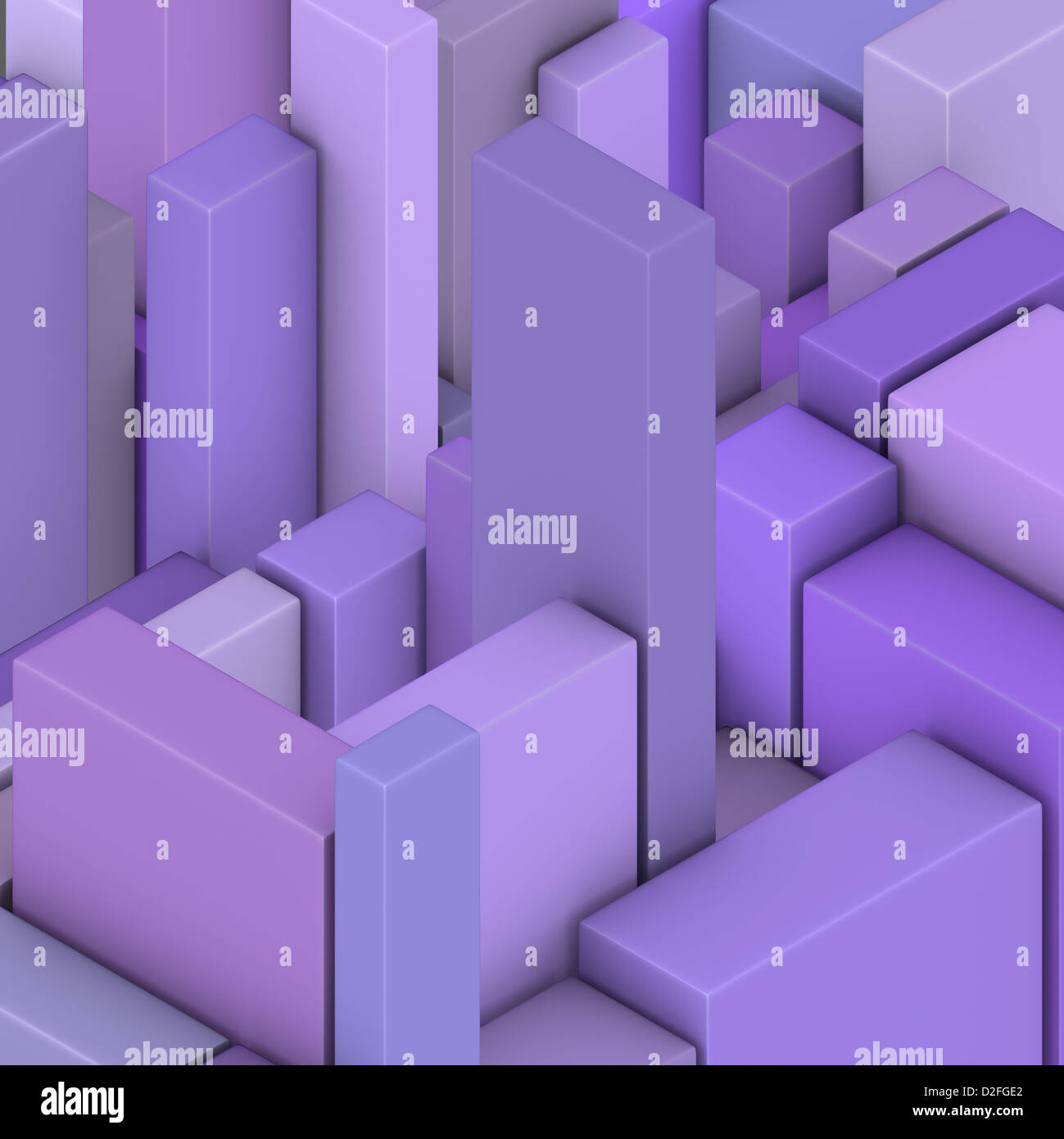 3d purple abstract rectangular pattern backdrop Stock Photo - Alamy