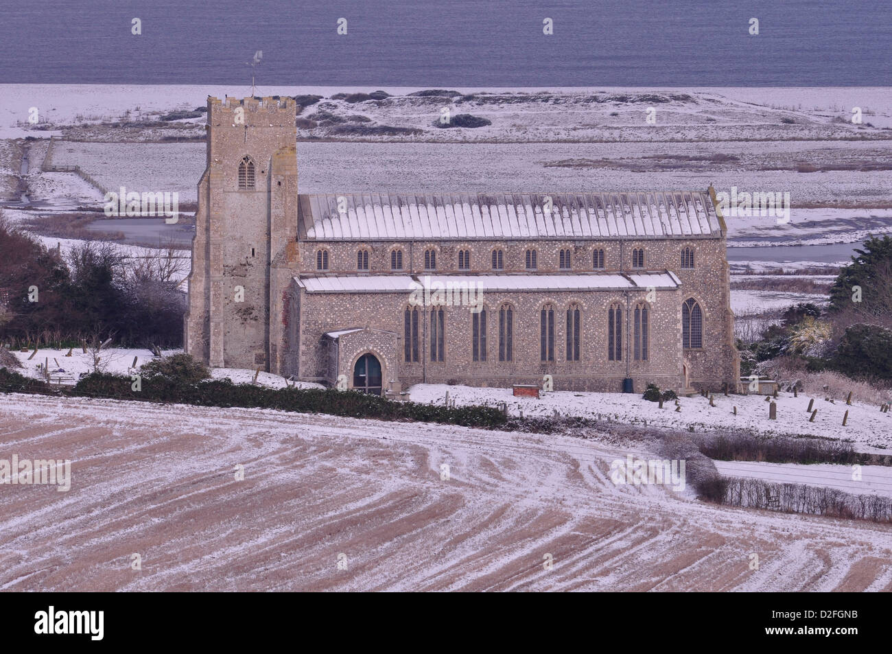 Norfolk church farm hi-res stock photography and images - Alamy