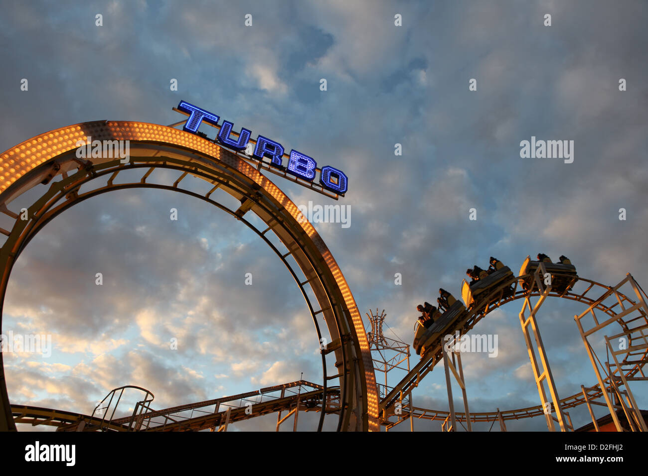 Brighton pier roller coaster hi-res stock photography and images - Alamy