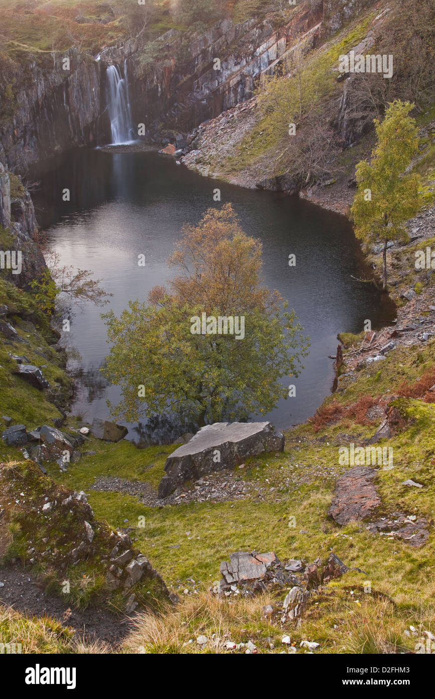 An Tranearth quarry near to Torver in the Lake District national park ...