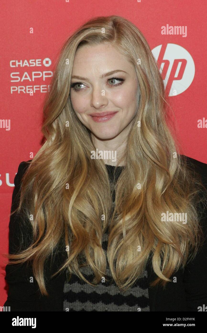 Amanda Seyfried at arrivals for LOVELACE Premiere at 2013 Sundance Film ...