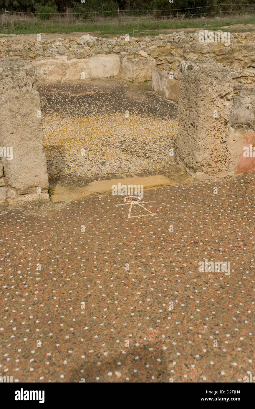 The House of Tanit and symbol of a goddess Punic settlement of ...