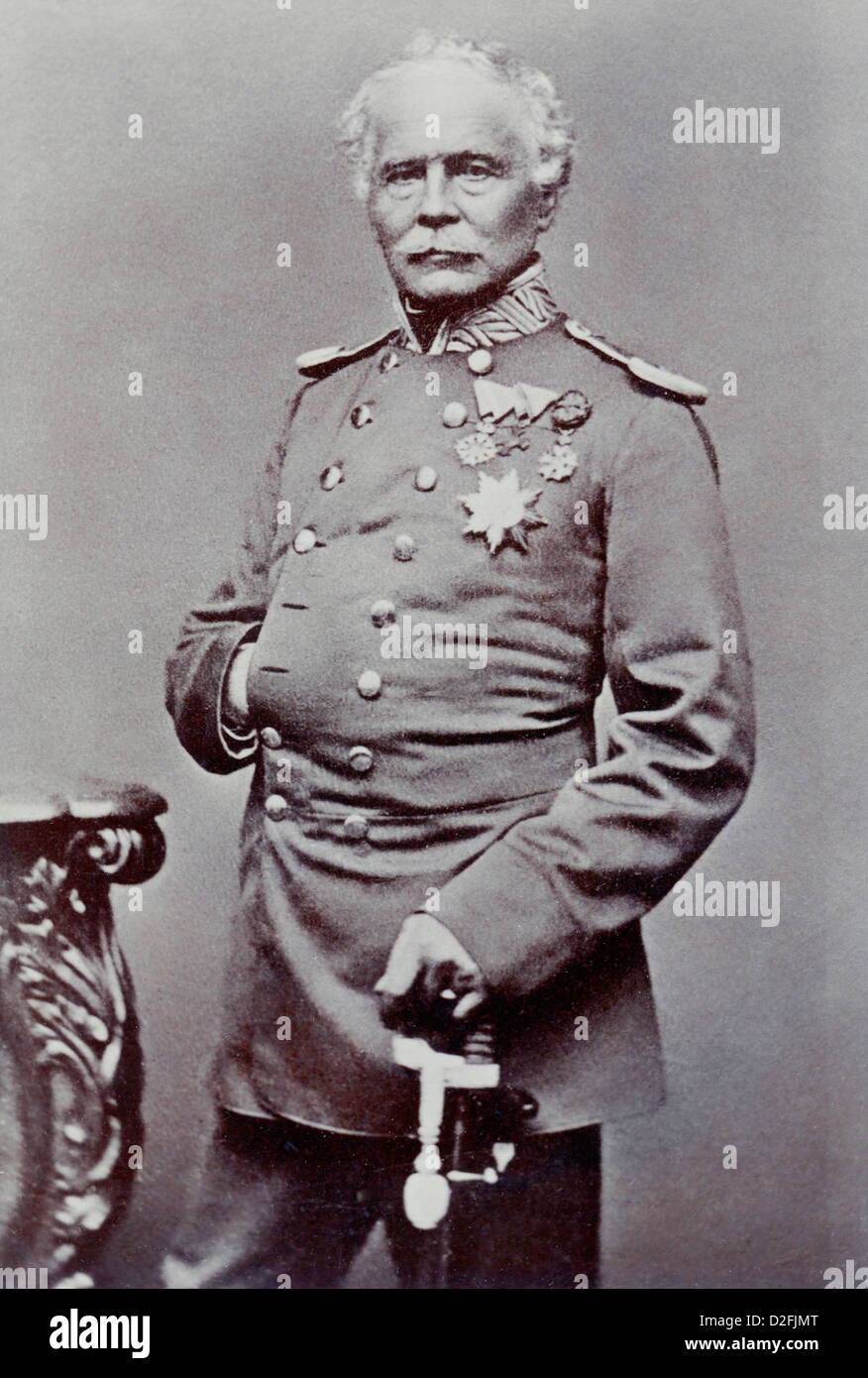 Jakob Freiherr von Hartmann, 1795-1873, General of Infantry of the ...