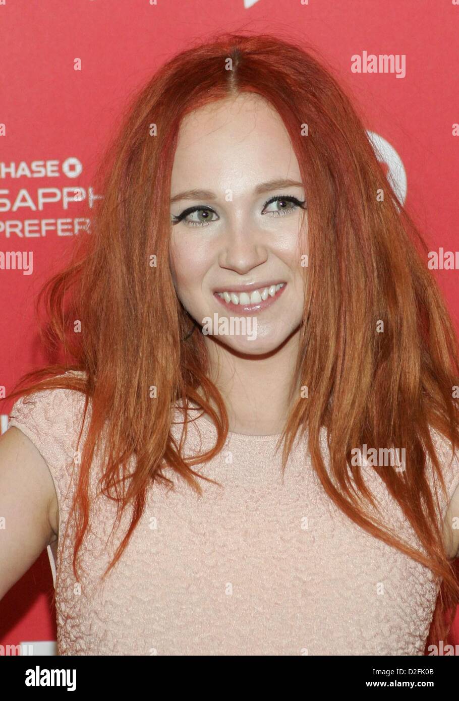 Juno Temple at arrivals for LOVELACE Premiere at 2013 Sundance Film ...