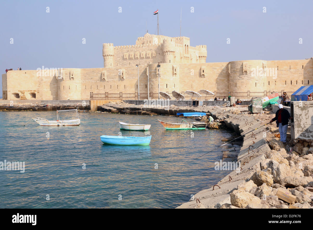 Egypt mediterranean fort hi-res stock photography and images - Alamy