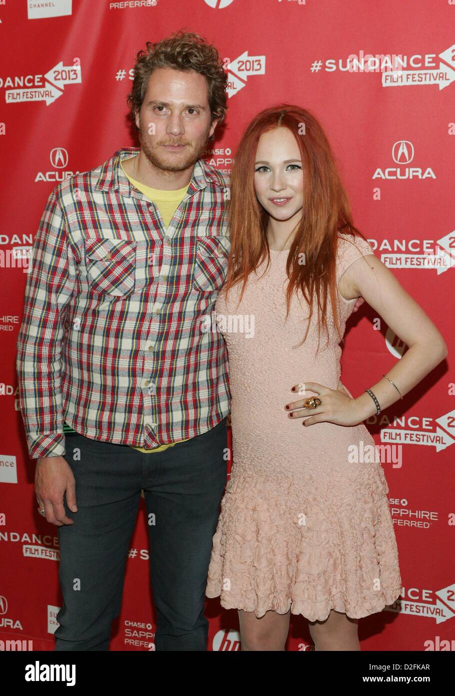 Brian Gattas, Juno Temple at arrivals for LOVELACE Premiere at 2013 ...