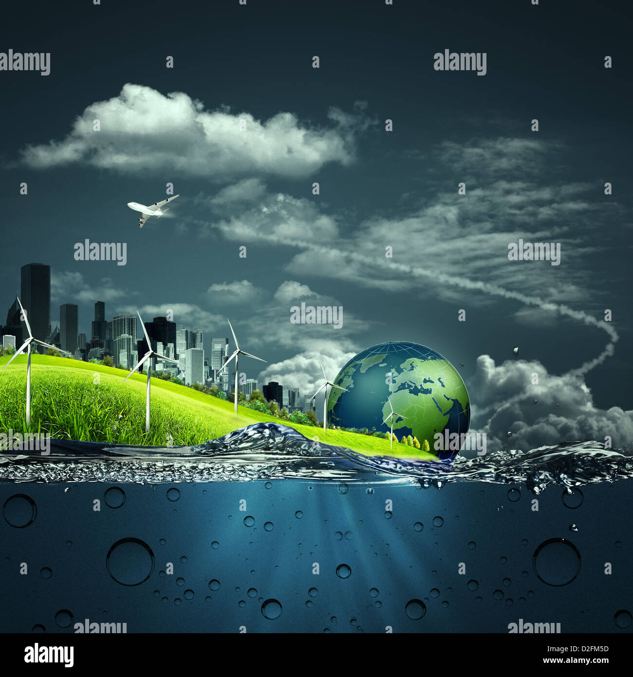 Abstract ecosystem backgrounds for your design Stock Photo - Alamy