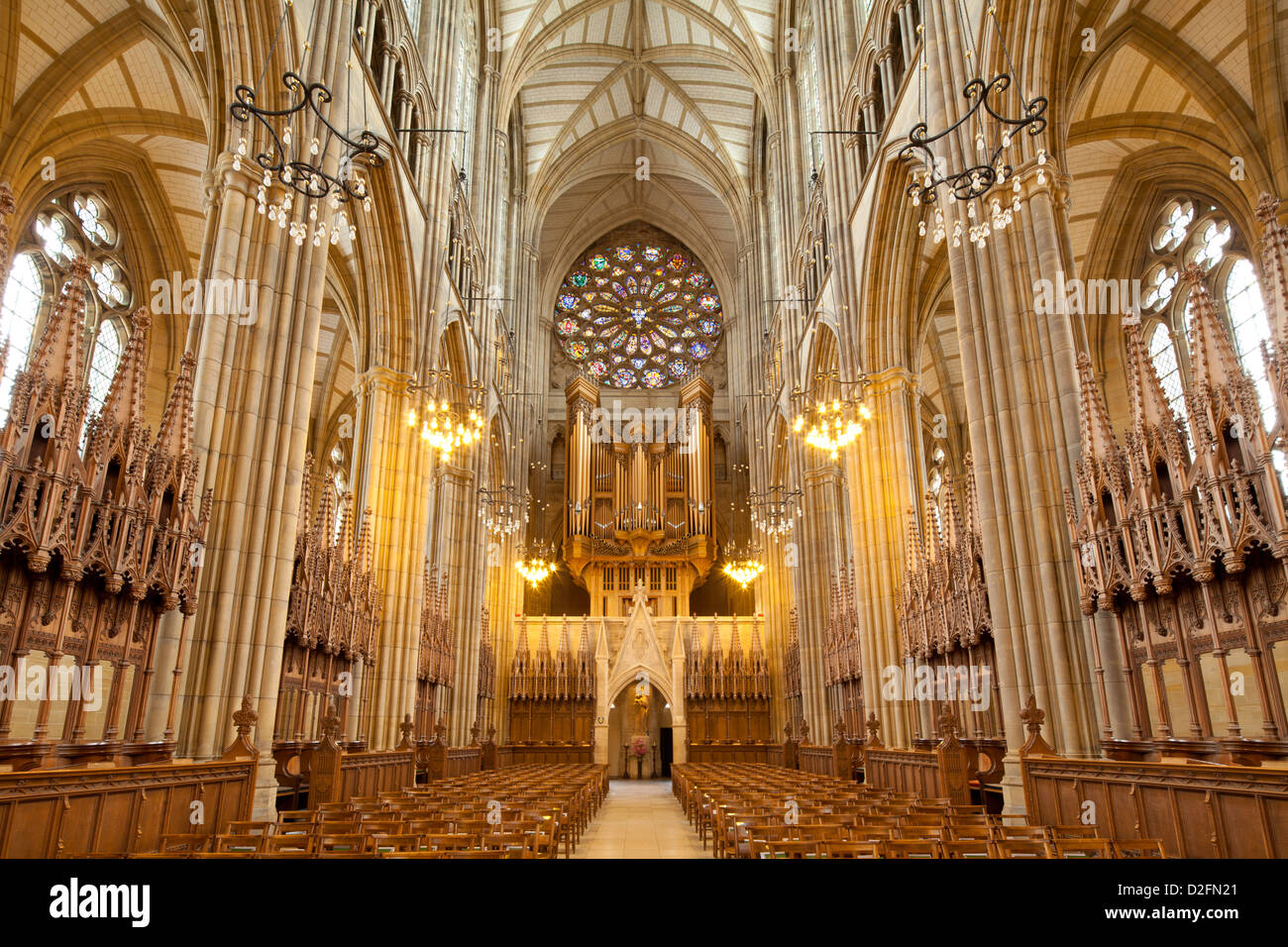 Lancing college chapel rose window hi-res stock photography and images ...