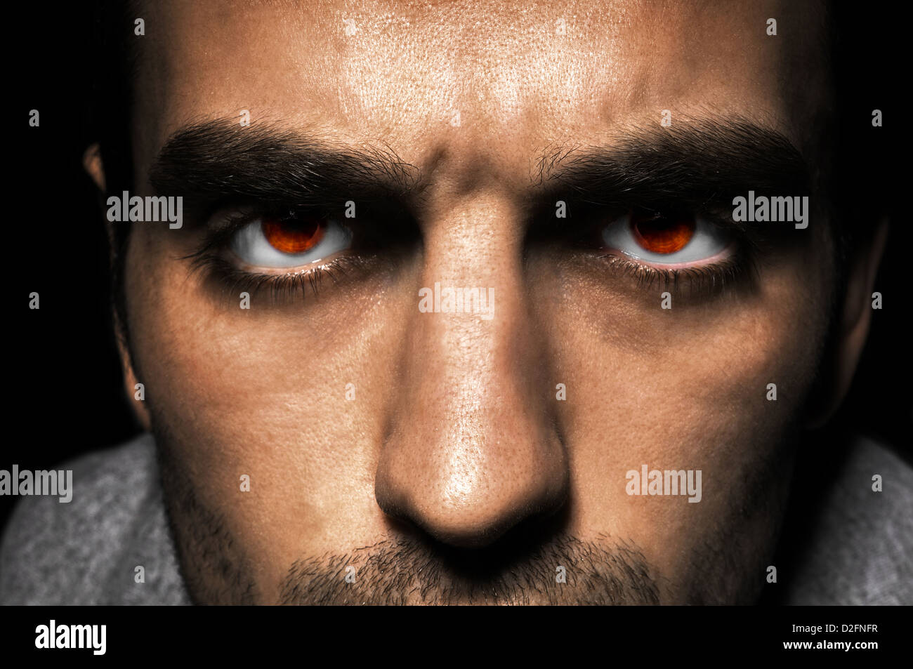 Close-up of a man's eyes Stock Photo - Alamy