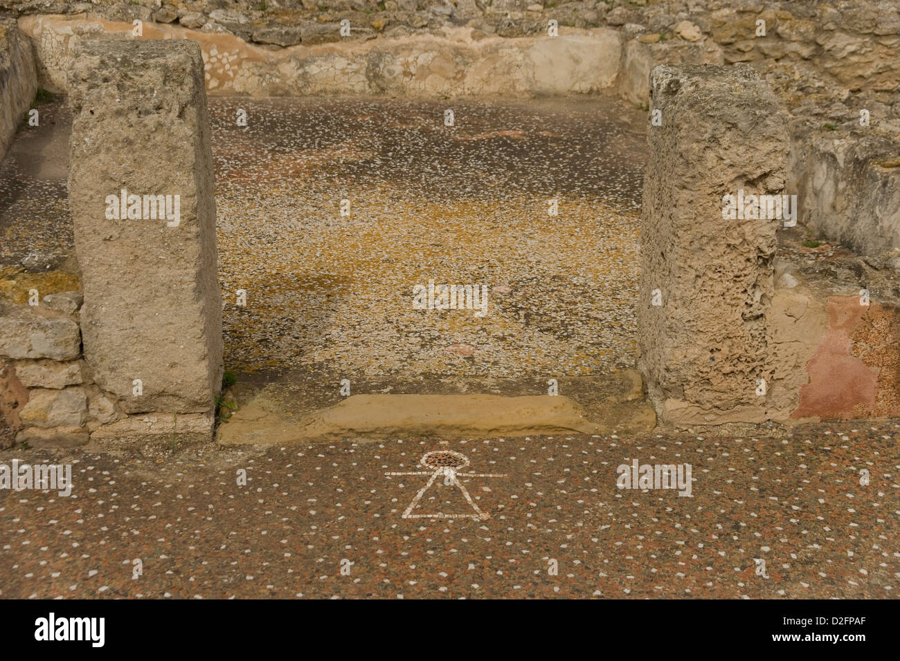 Mosaic tanit goddess symbol hi-res stock photography and images - Alamy