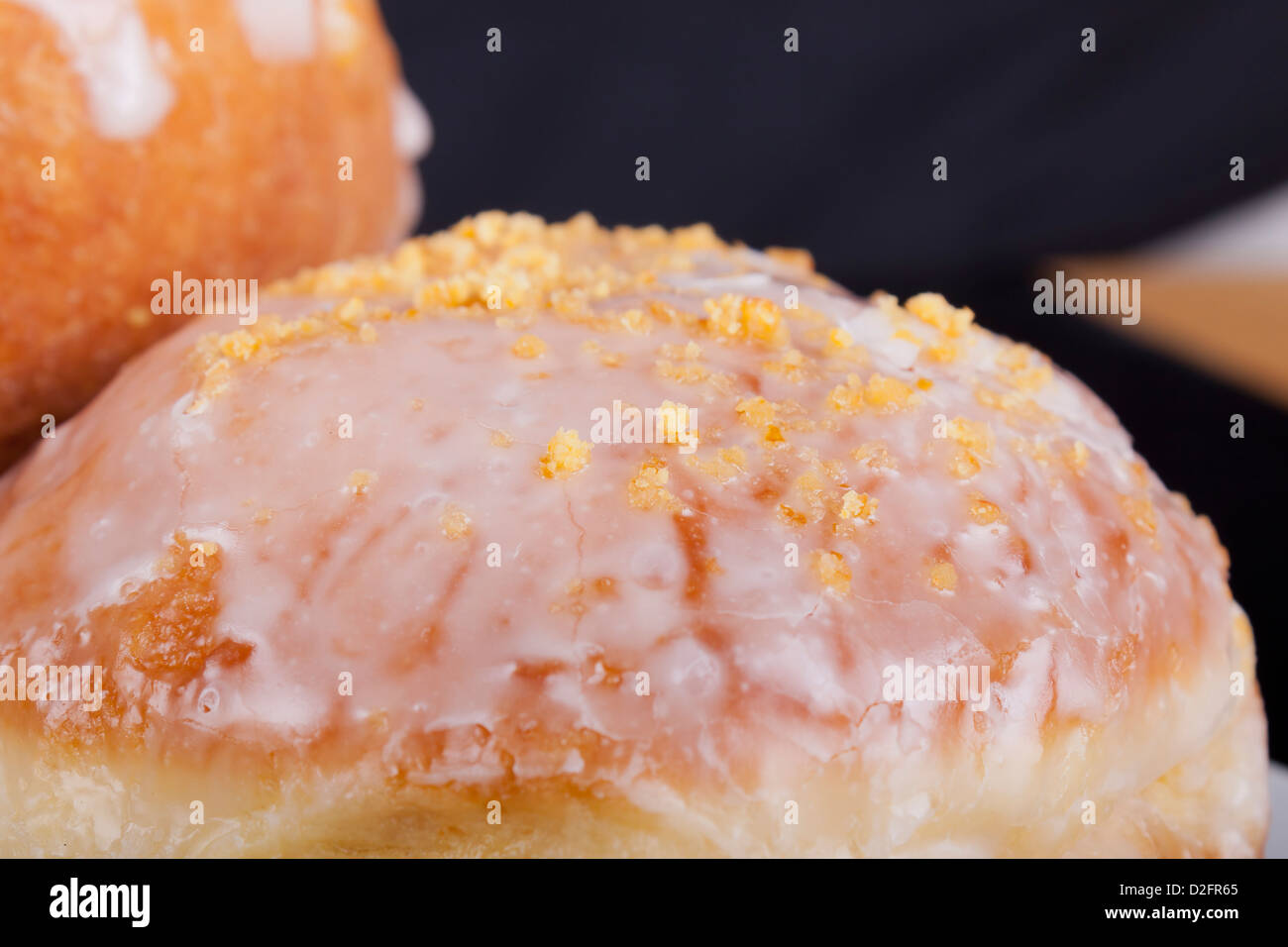 close up photo of fresh Doughnuts Stock Photo - Alamy