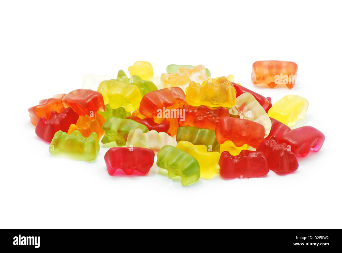 Colorful soft jellies hi-res stock photography and images - Alamy
