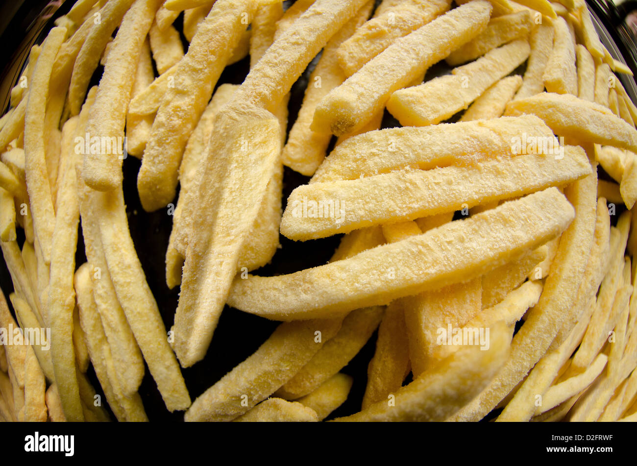 Frozen chips french fries on hi-res stock photography and images - Alamy