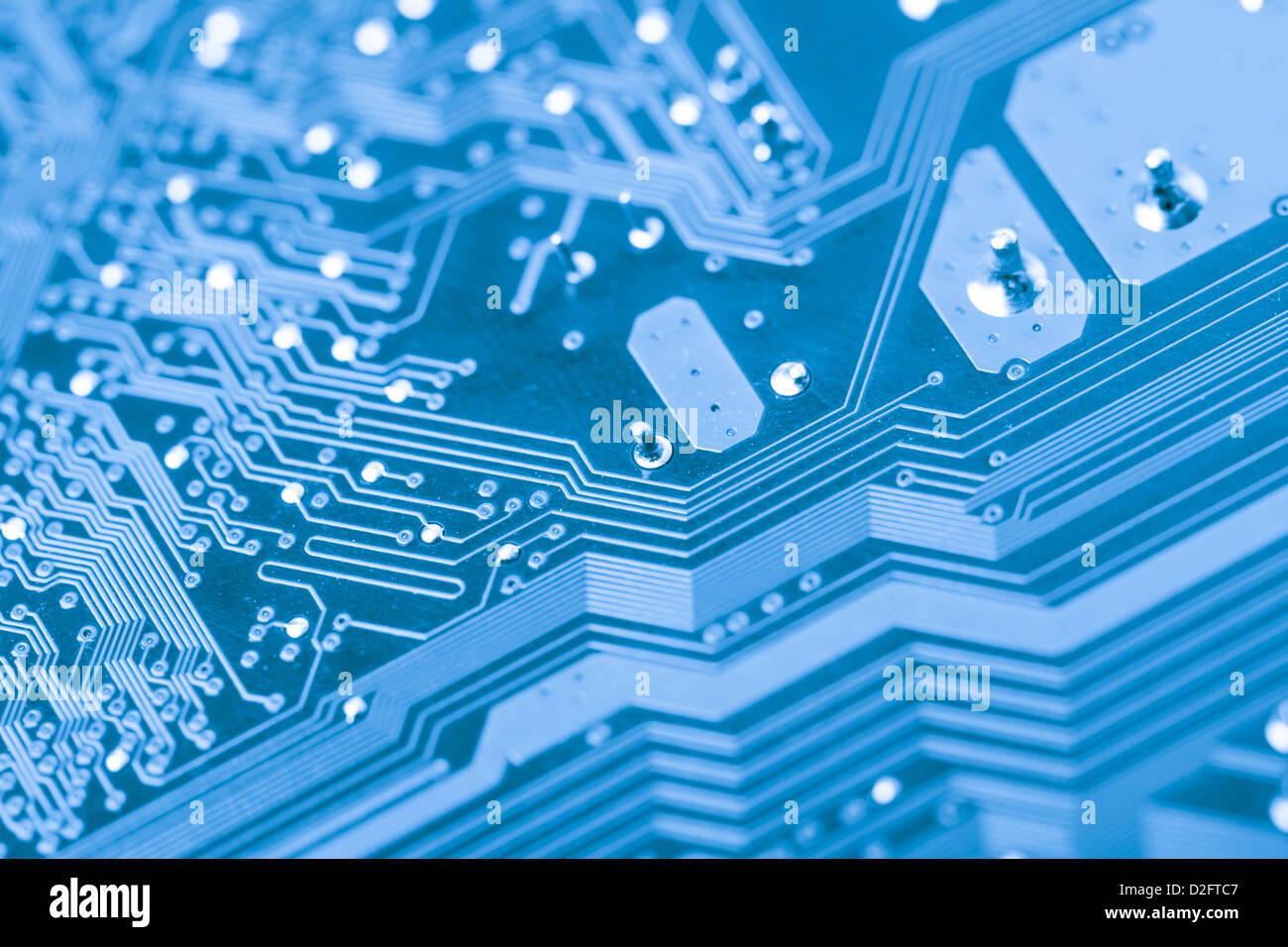 Microchip close up background for technology design Stock Photo - Alamy