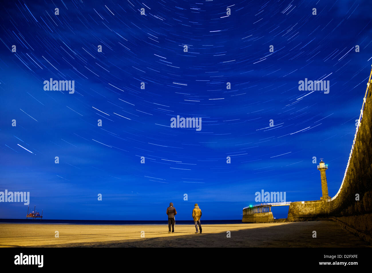 Whitby beach trail hi-res stock photography and images - Alamy