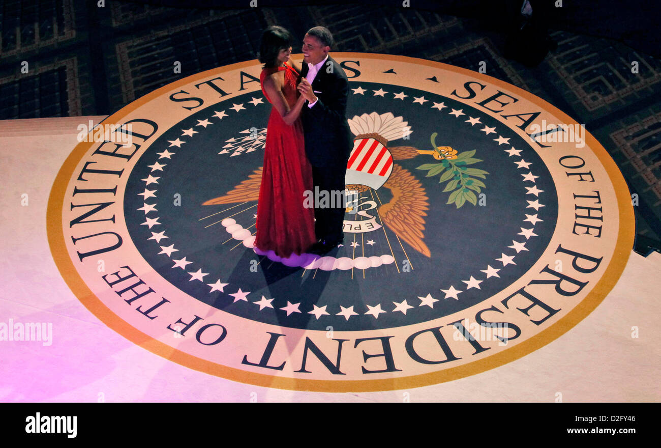 Washington DC, USA. 21st January 2013. United States President Barack ...