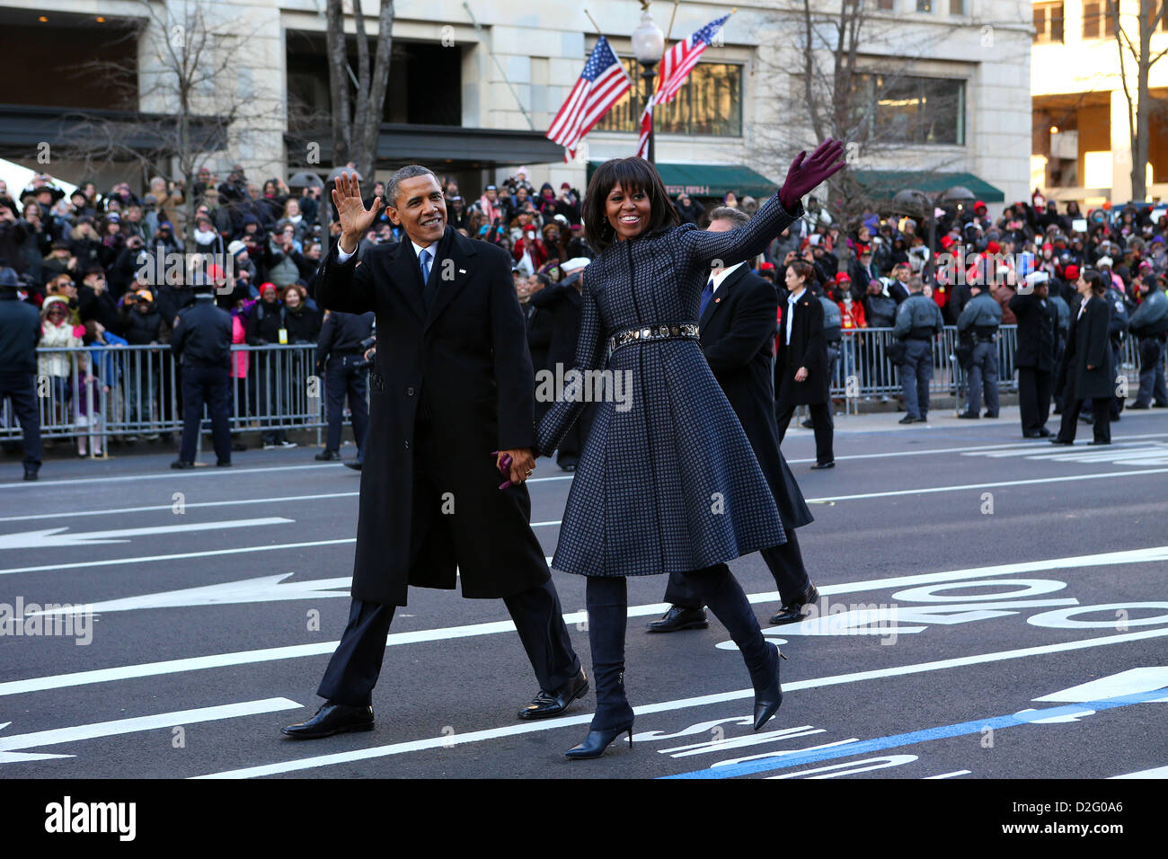 Washington DC, USA. 21st January 2013. United States President Barack ...