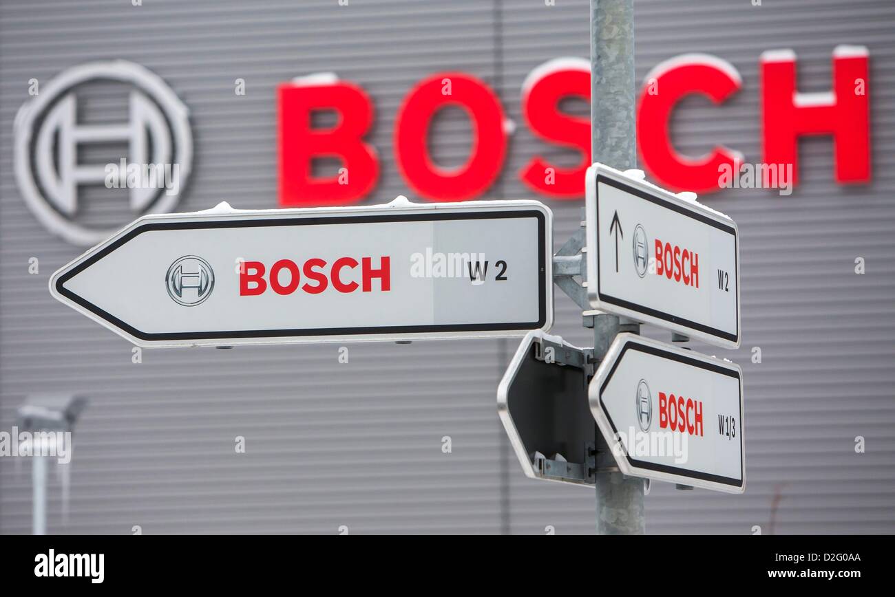 Signs point individual sections bosch hi-res stock photography and ...