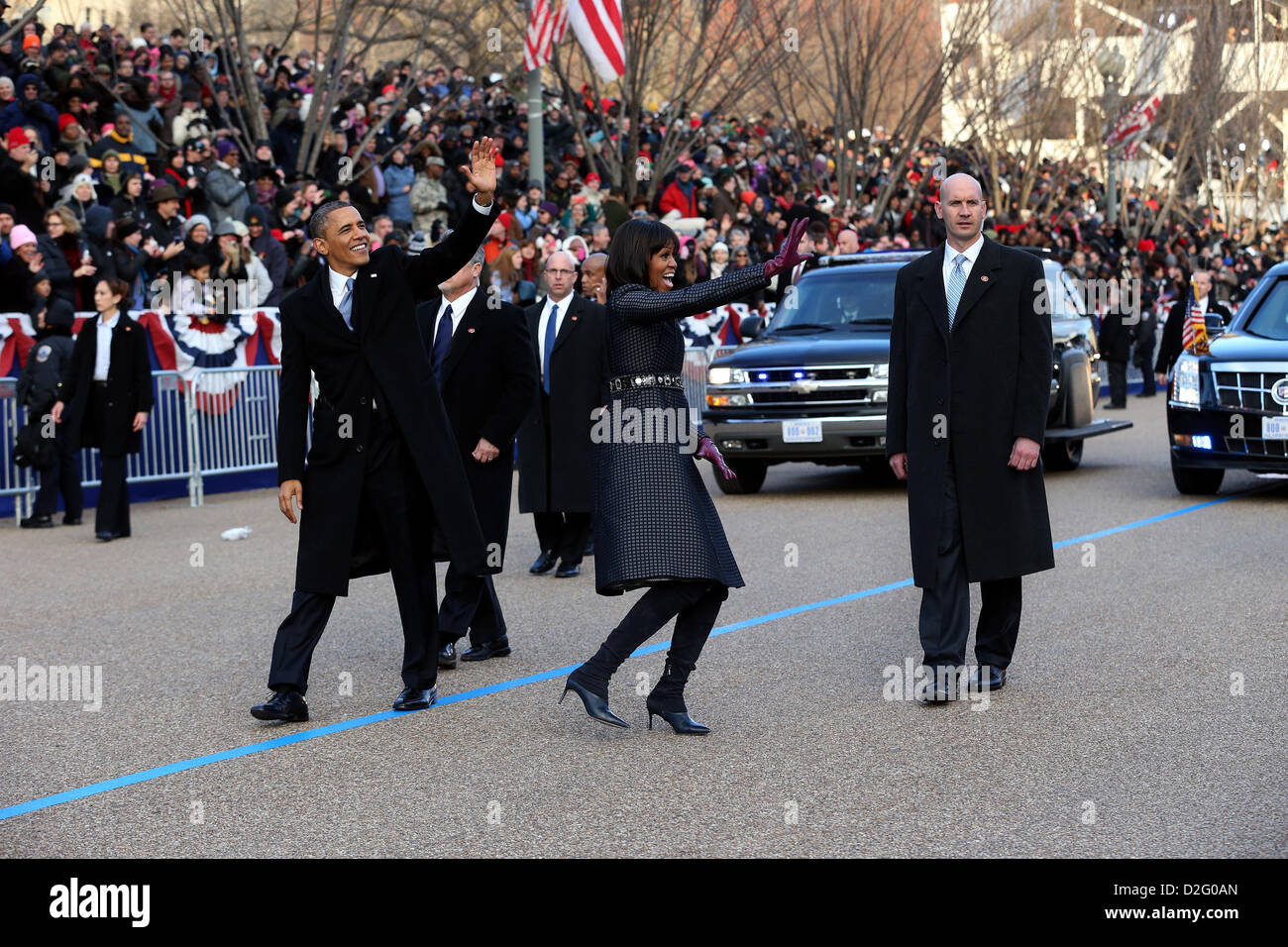 Washington DC, USA. 21st January 2013. United States President Barack ...
