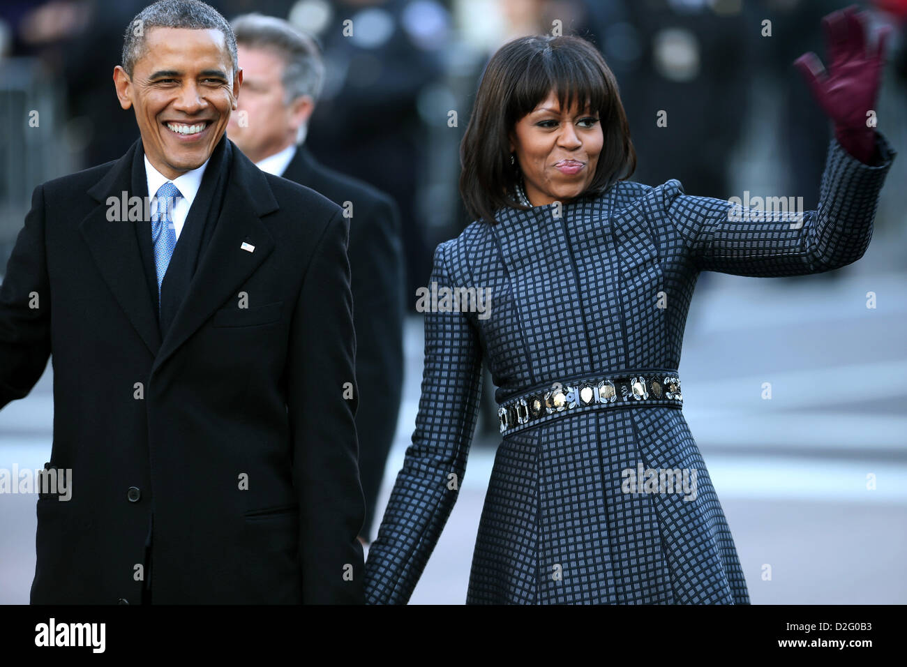 Washington DC, USA. 21st January 2013. United States President Barack ...