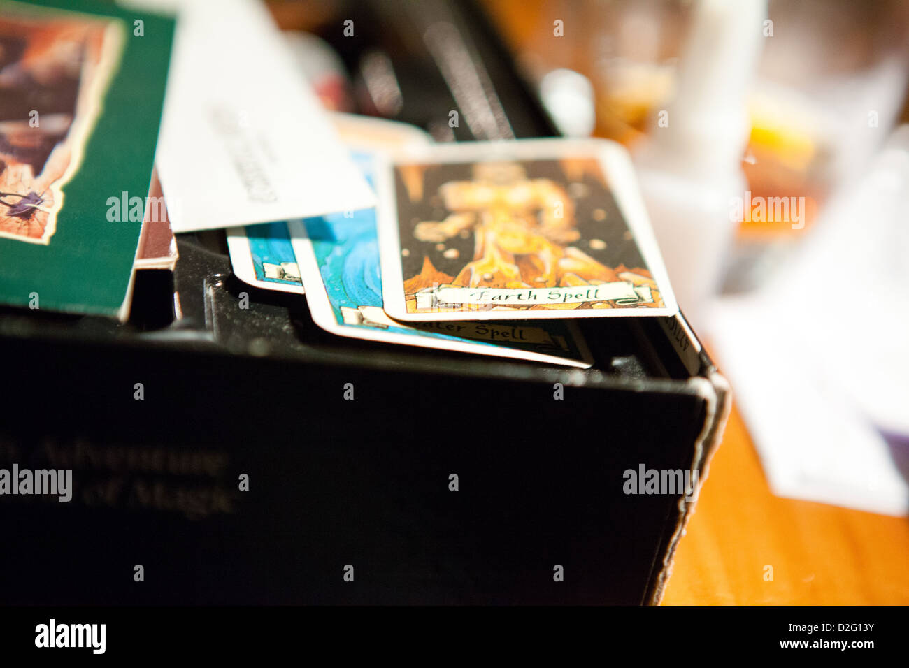 A card in a board game Stock Photo - Alamy