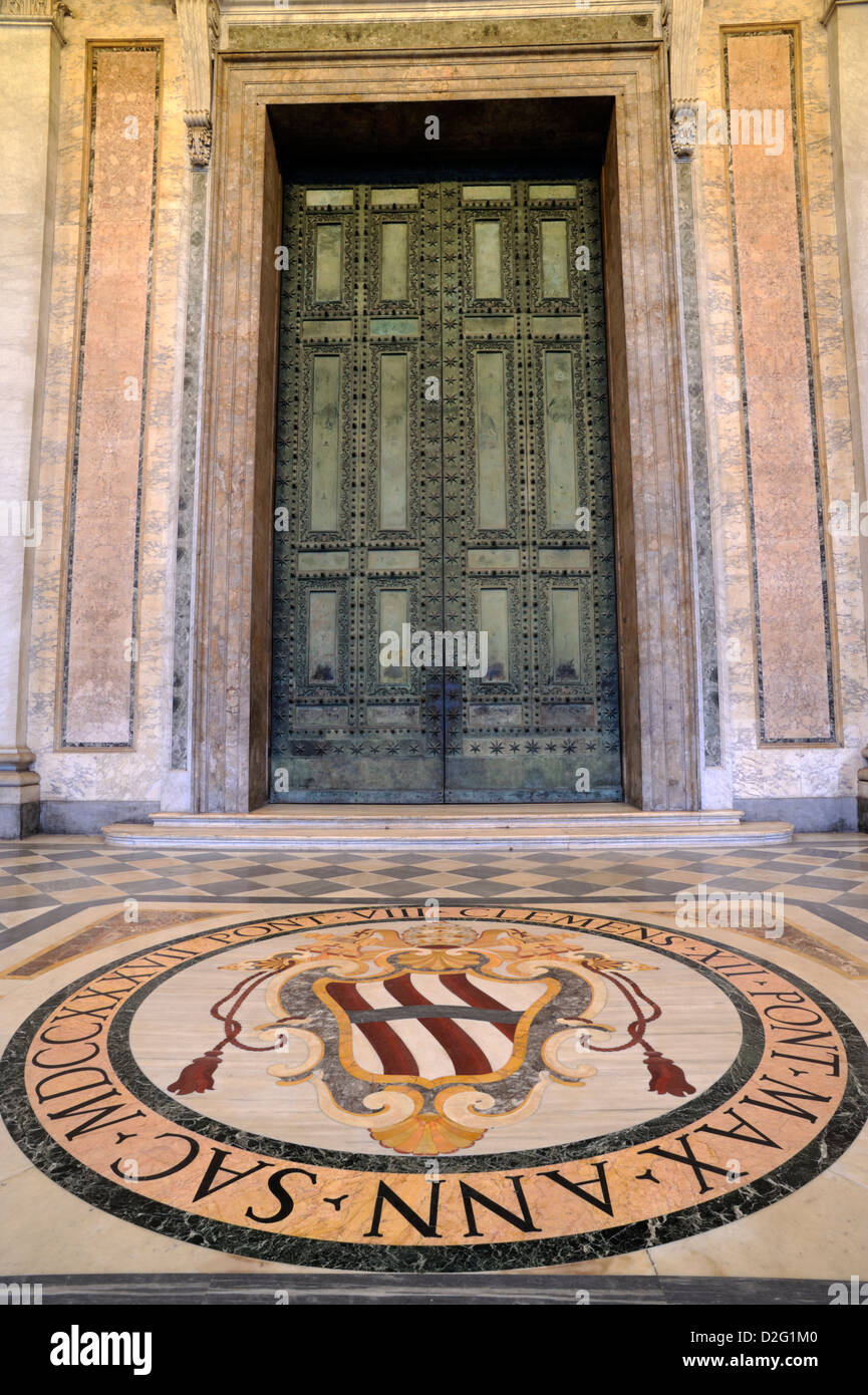 Ancient Roman Senate Doors
