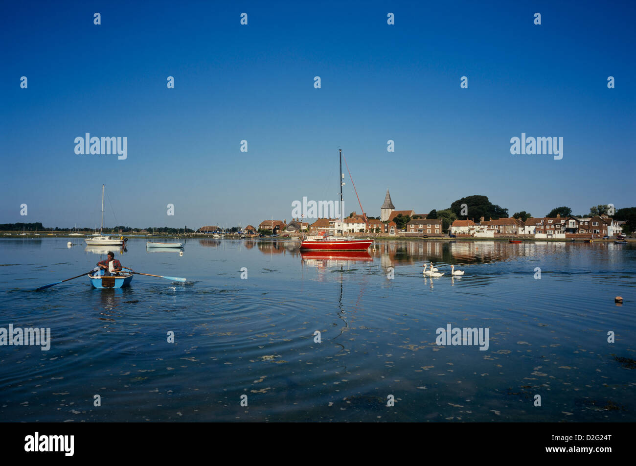 Bosham harbour, West Sussex, England. UK Stock Photo - Alamy