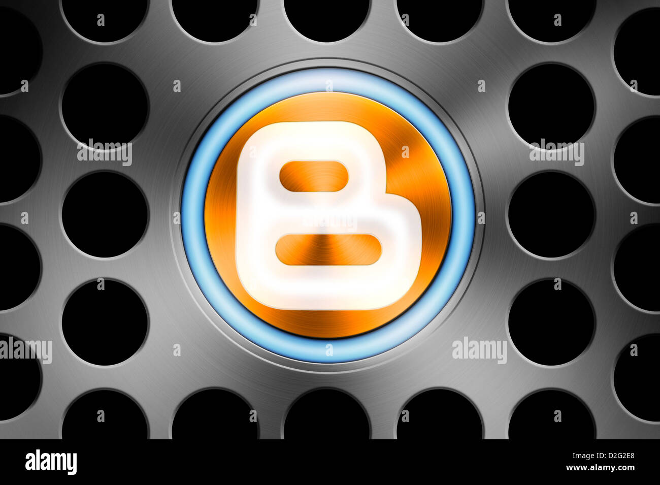 Blogger logo hi-res stock photography and images - Alamy