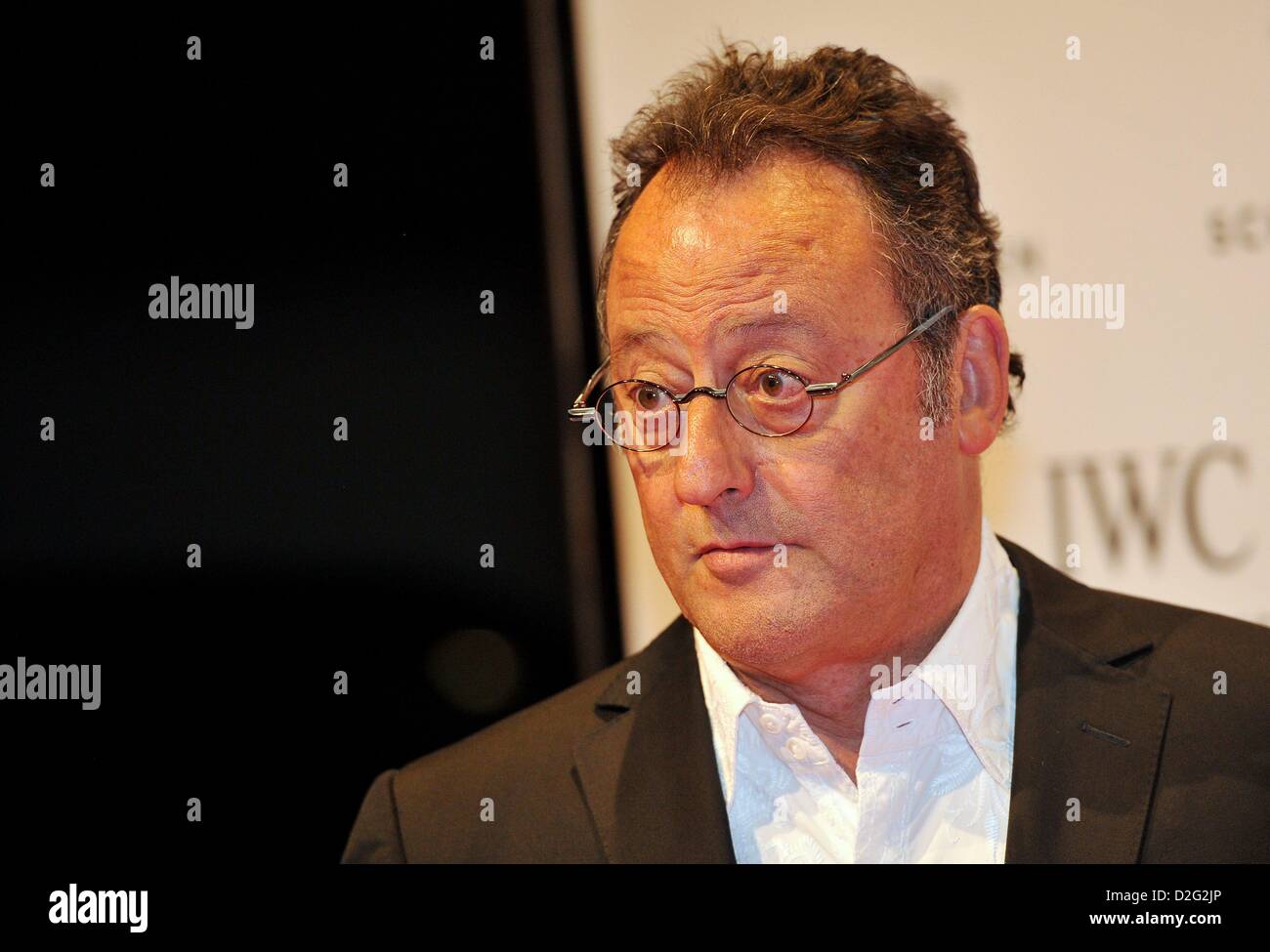 Geneva, Switzerland. 22nd January 2013. French Actor Jean Reno attends ...