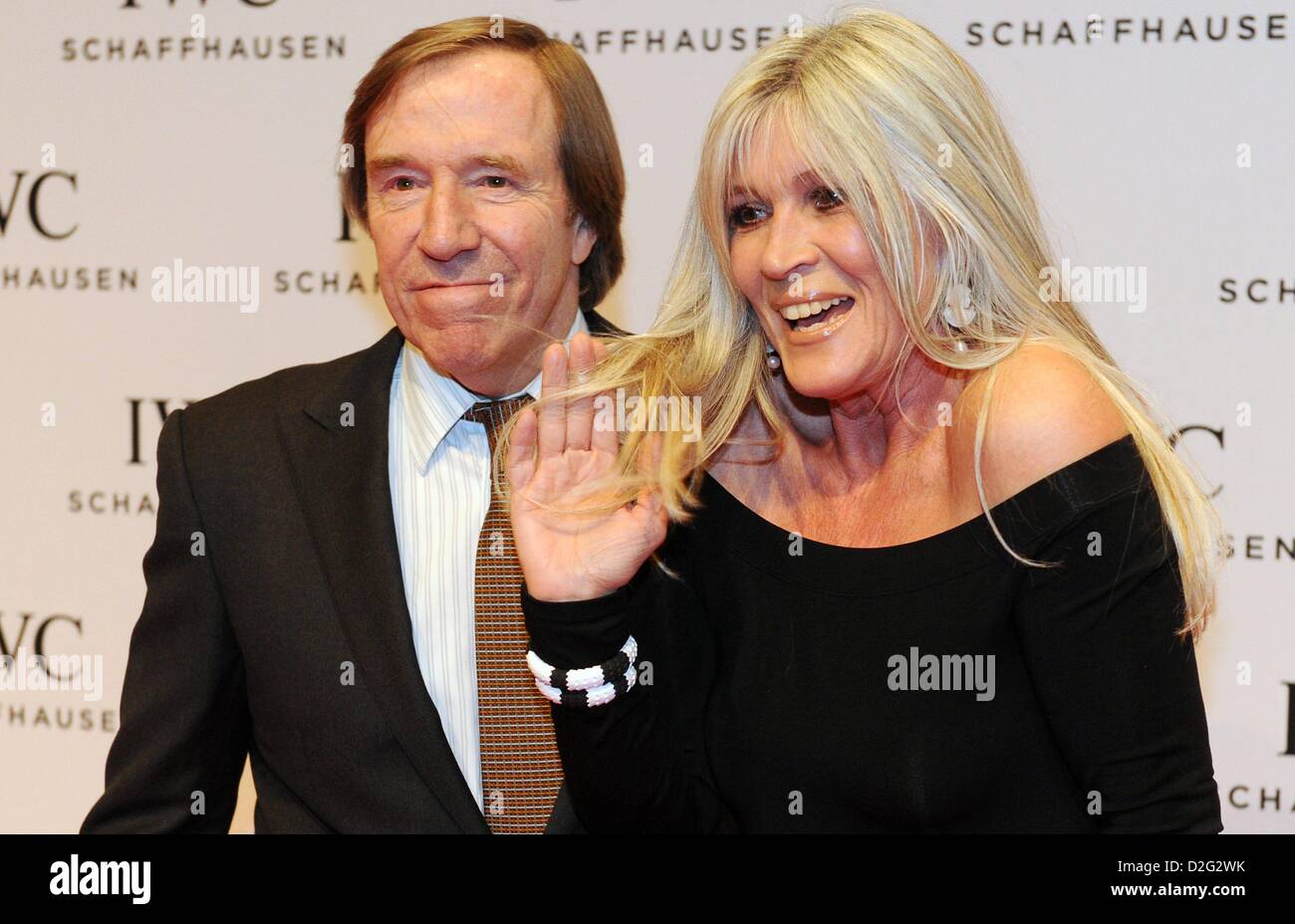 Geneva, Switzerland. 22nd January 2013. Former Soccer Player Günter ...