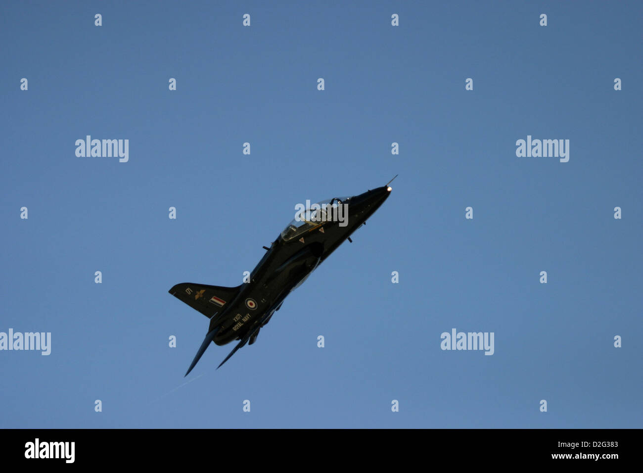 Royal Navy Hawk jet RAF Fairford Stock Photo - Alamy