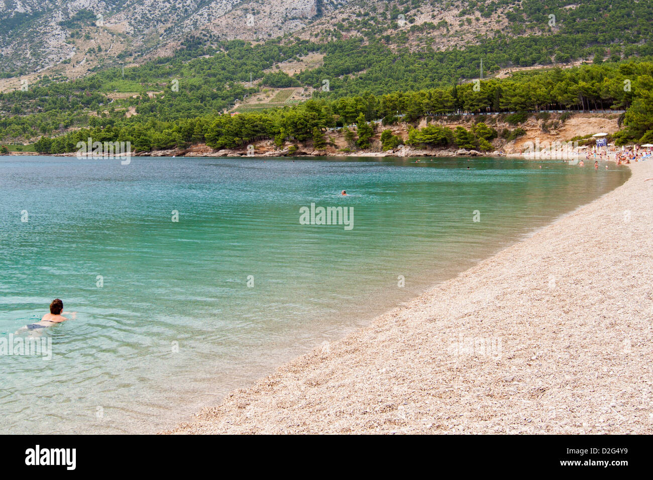 Zlatni Rat beach, Brac, one of the most spectacular beaches of the ...
